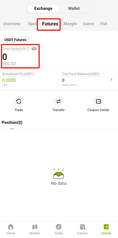 How to View and Transfer Futures Account Funds – English
